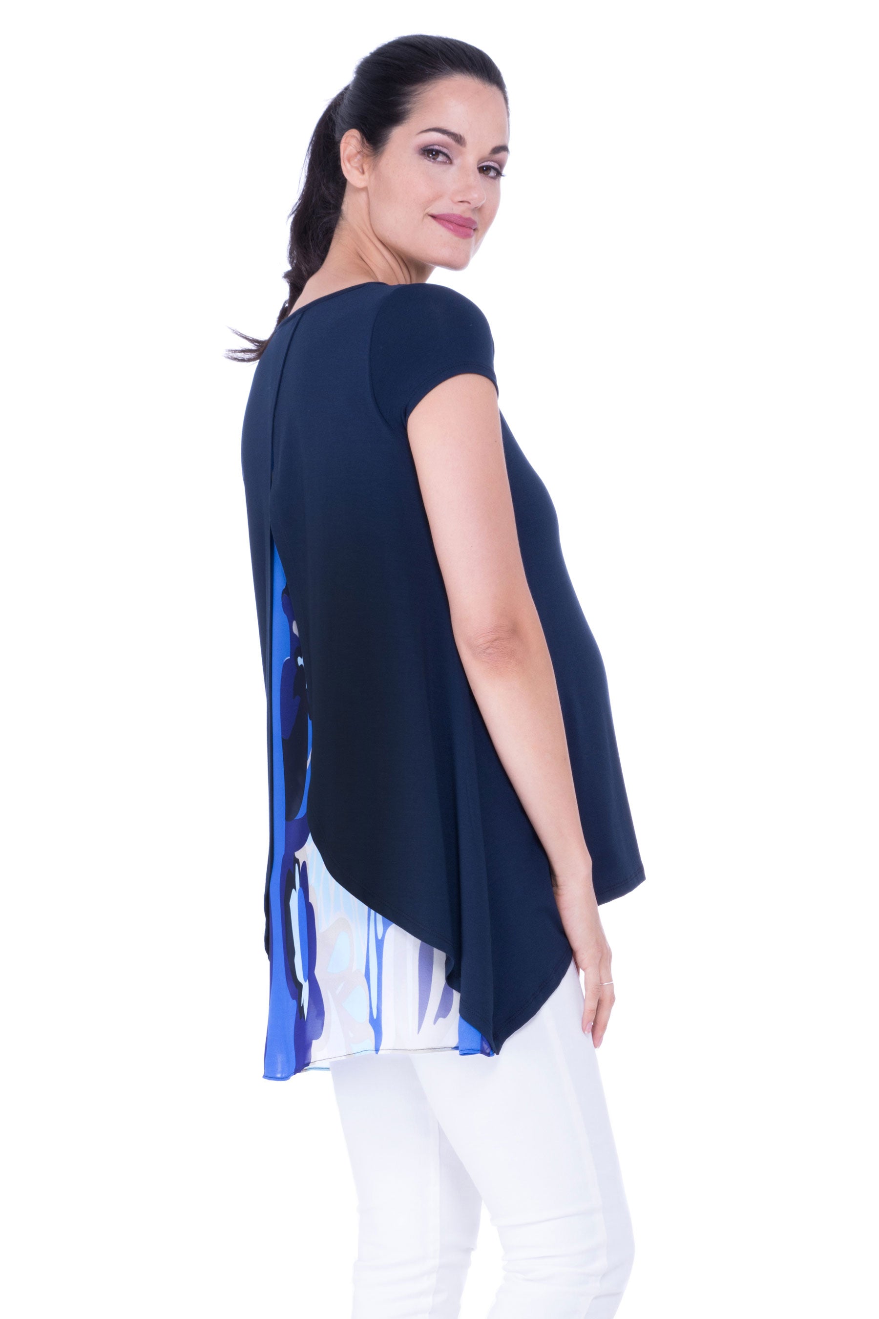 Buy Madison Silk Back Maternity Tunic in Canada at SevenWomen.ca ...